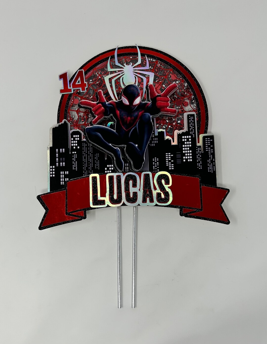 Spiderman Inspired Cake Topper Spider-man - Etsy