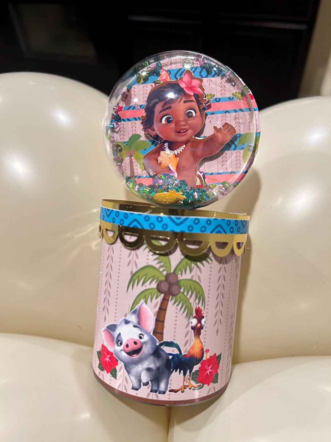 Ocean Girl Theme Birthday Pringles Shaker Party Favor - Etsy
