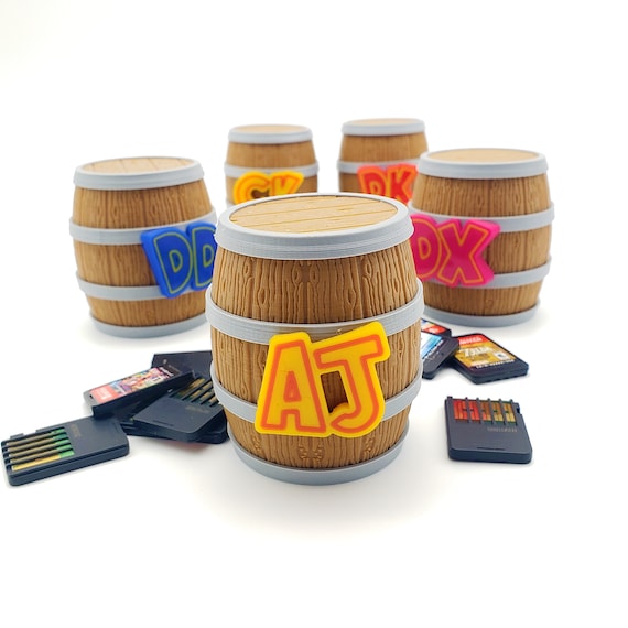 Barrel Storage for Nintendo Switch Game - Etsy