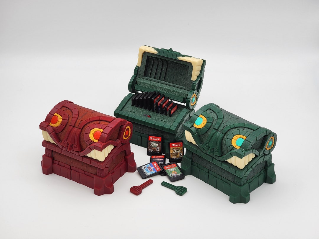 Stone Treasure Chest for Nintendo Switch Games - Etsy