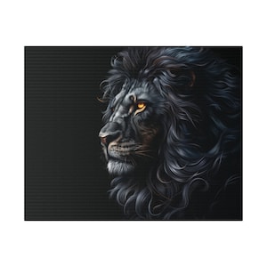 Mythical Leo Lion Art Print August Birthday Gifts for Men Astrology ...