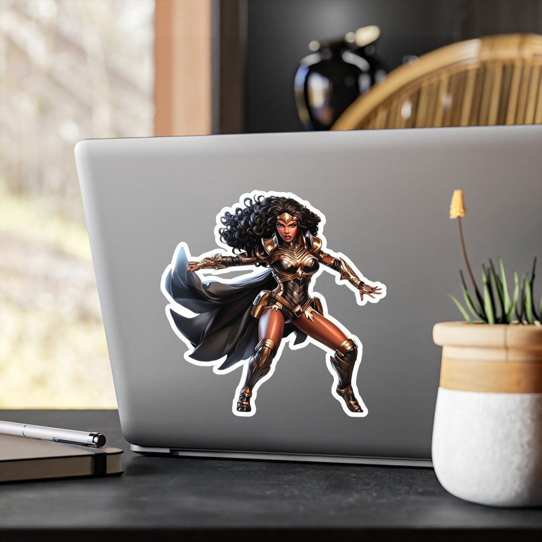 Black Shero Super Comic Book Woman Badass Action Figure Hero Graphic ...