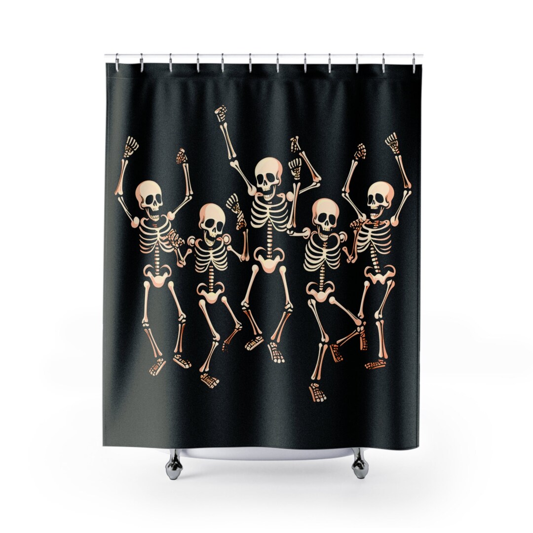 Dancing Skeletons Creepy Haunted House Skeleton Spooky Halloween Party ...