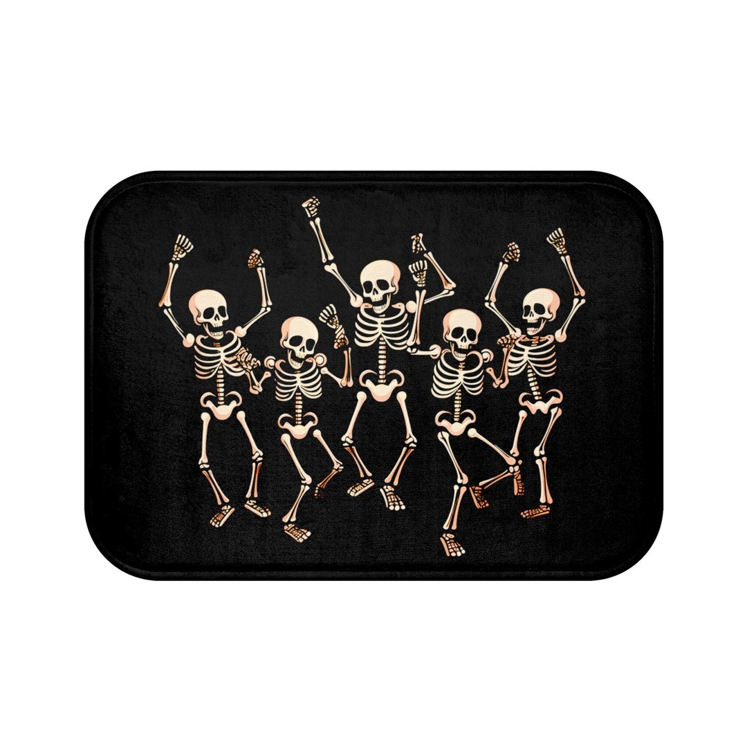 Dancing Skeletons Creepy Haunted House Skeleton Spooky Halloween Party ...
