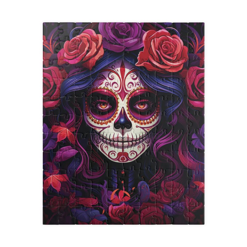 Sugar Skull Puzzle - Etsy
