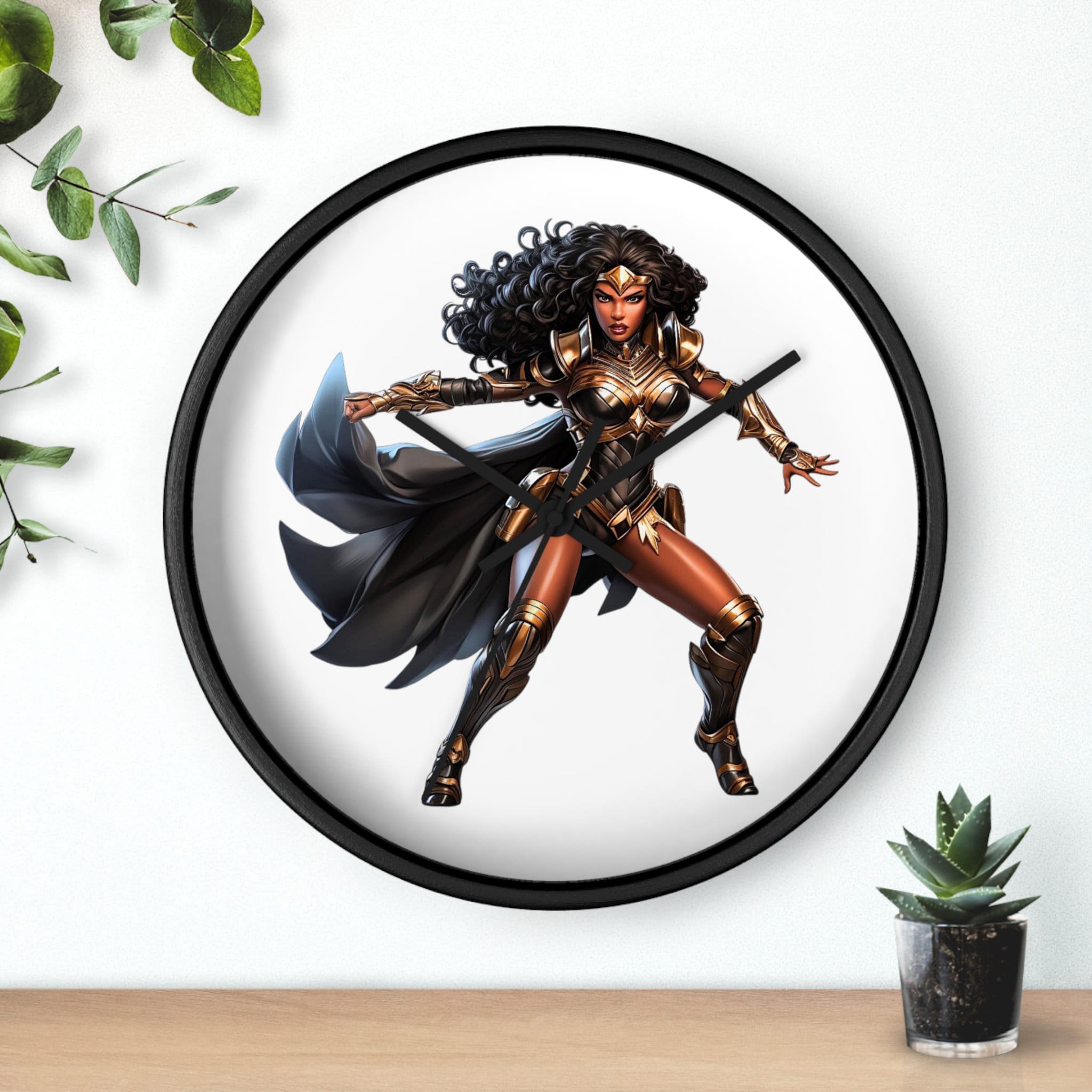 Black Shero Super Woman Comic Book Badass Action Figure Hero Graphic ...