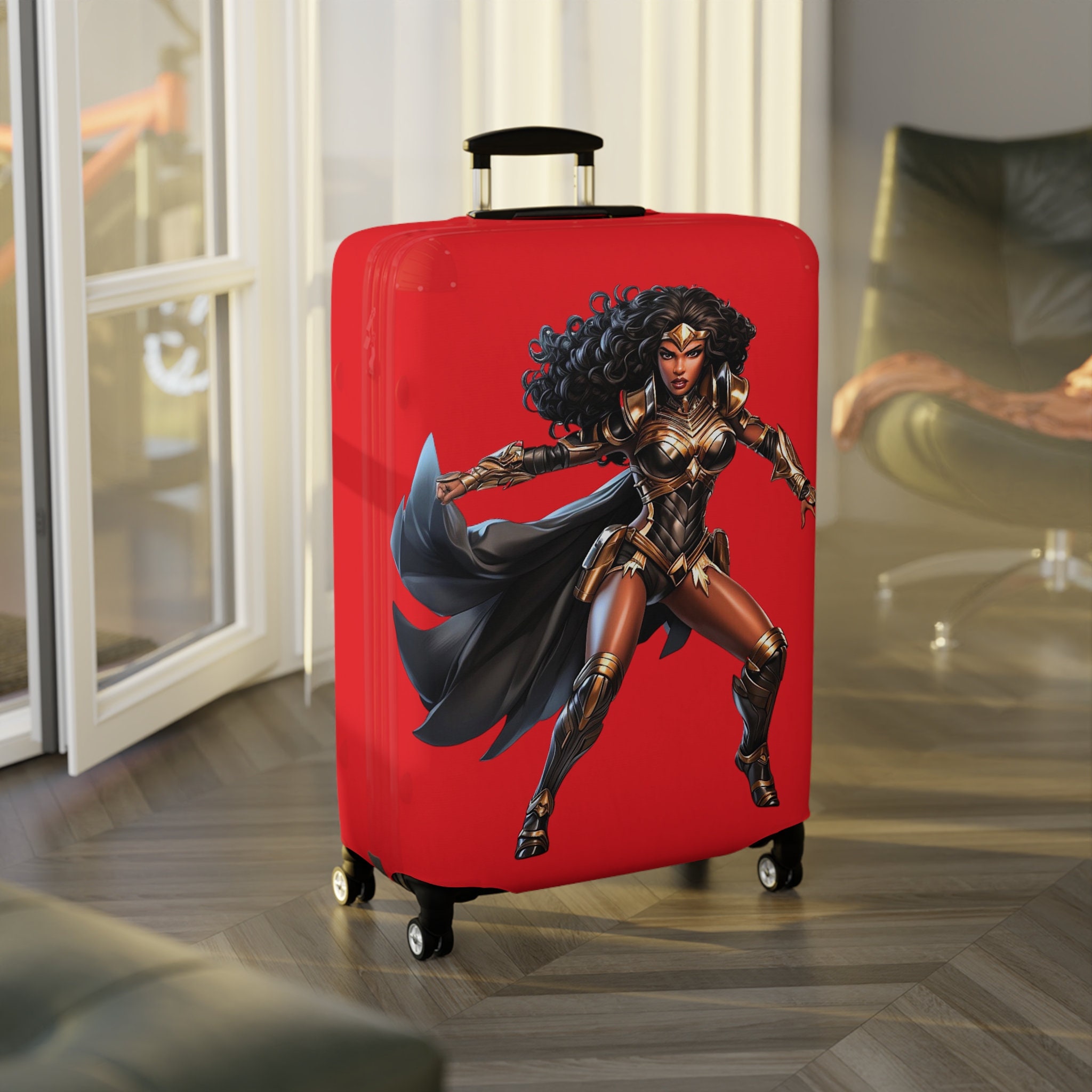 Black Shero Super Woman Comic Book Badass Action Figure Hero Graphic ...