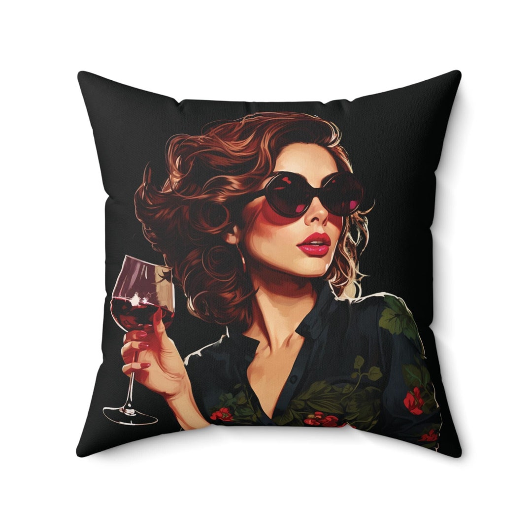 Red Wine Woman Happy Hour Wine Tasting Weekend Brunch Housewarming ...