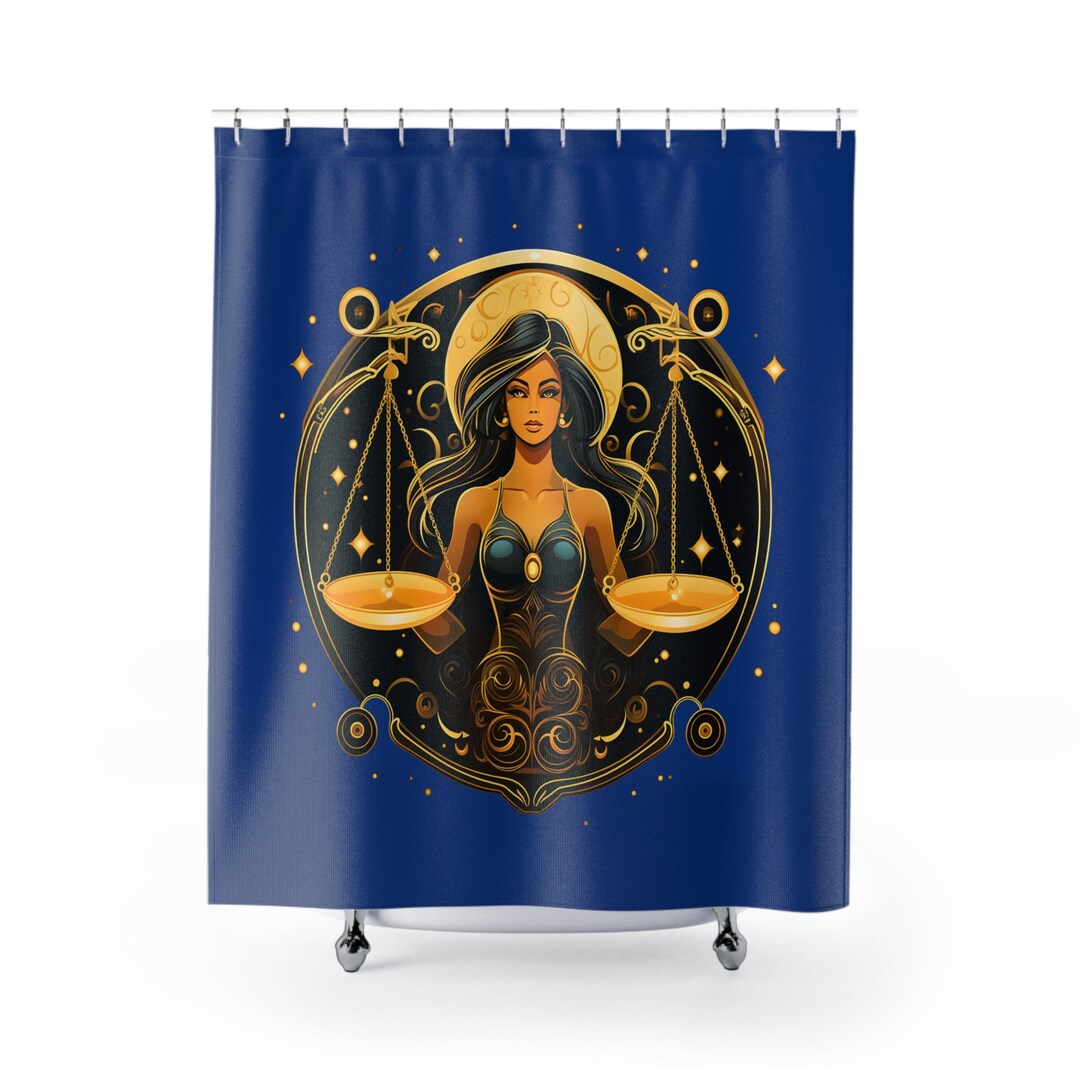 Beautiful Lady Libra Birthday Zodiac Sign Astrology Art Print ...