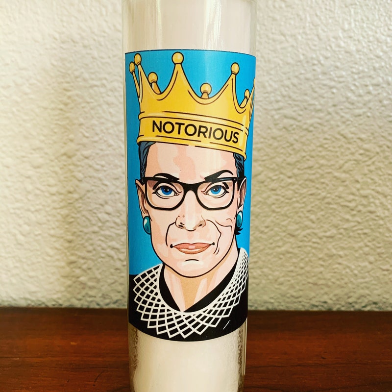 Ruth Bader Ginsburg Prayer Candle - Etsy