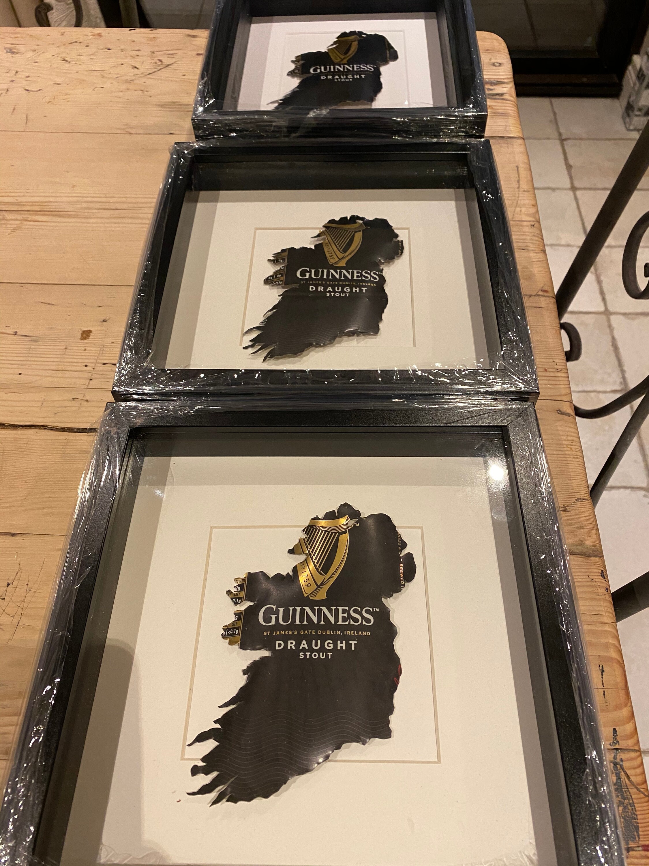 Guinness Tin Map of Ireland - Etsy