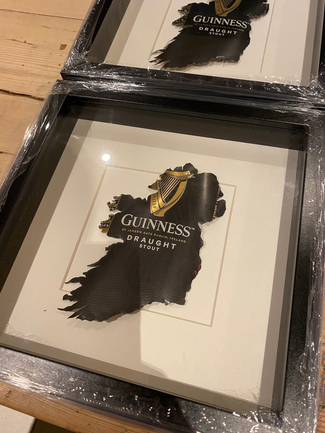 Guinness Tin Map of Ireland - Etsy