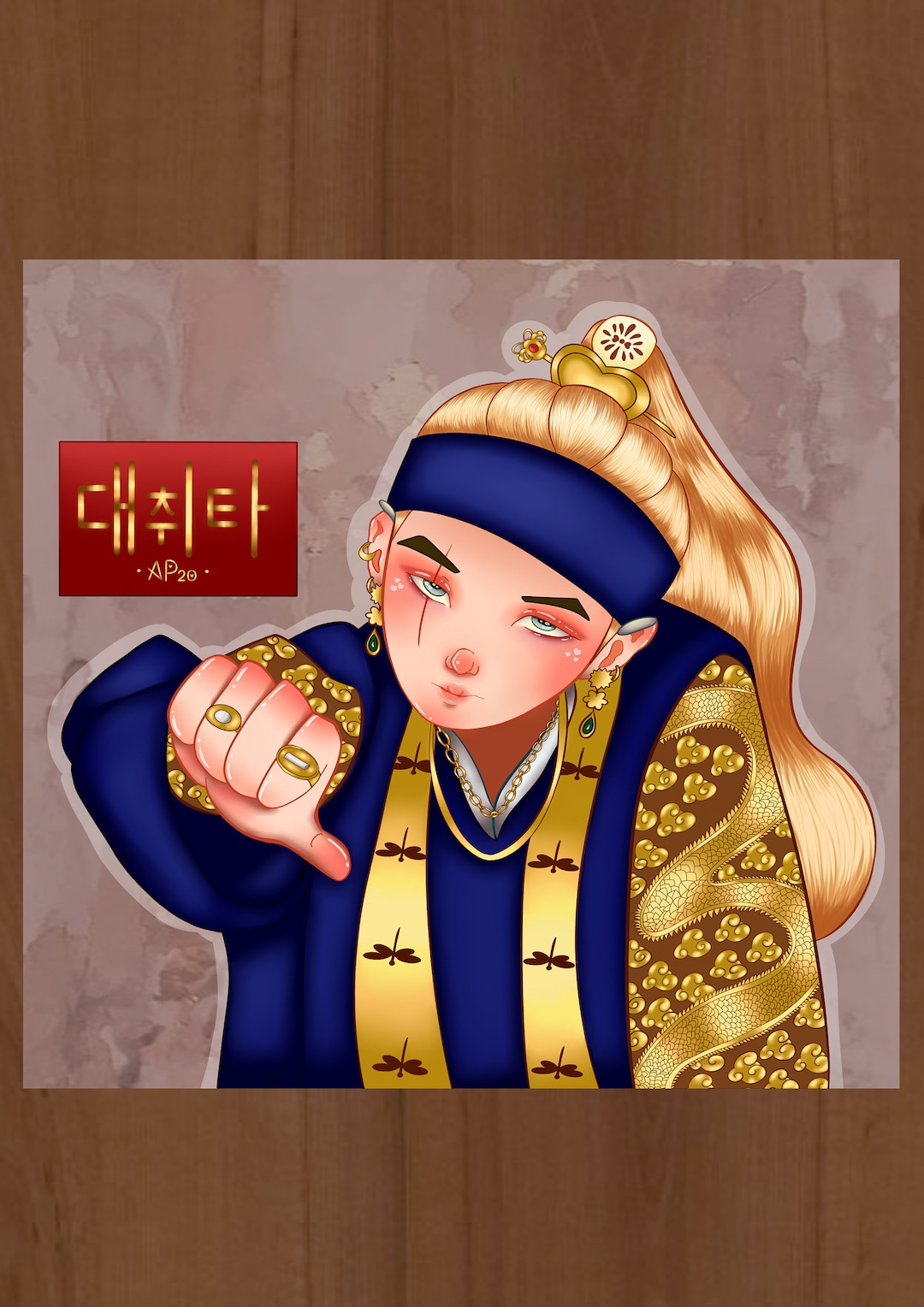 Kpop Wall Print, Kpop Poster, BTS Fanart, Kpop Printable Art, Kpop Wall ...