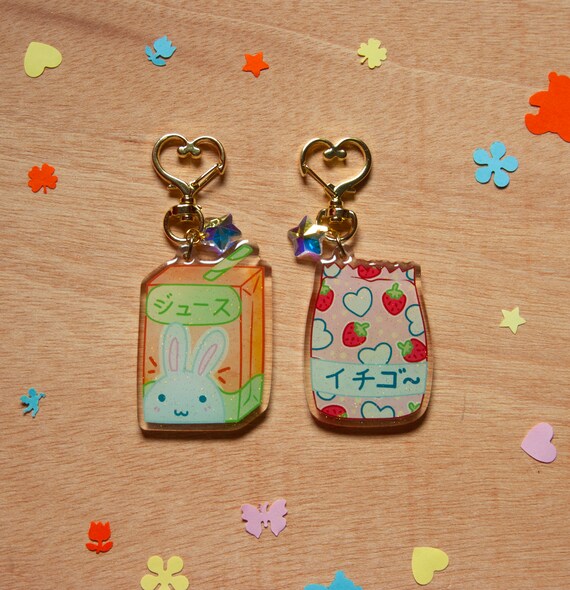 Kawaii Food Keychain Aesthetic Food Cute Food Cute | Etsy