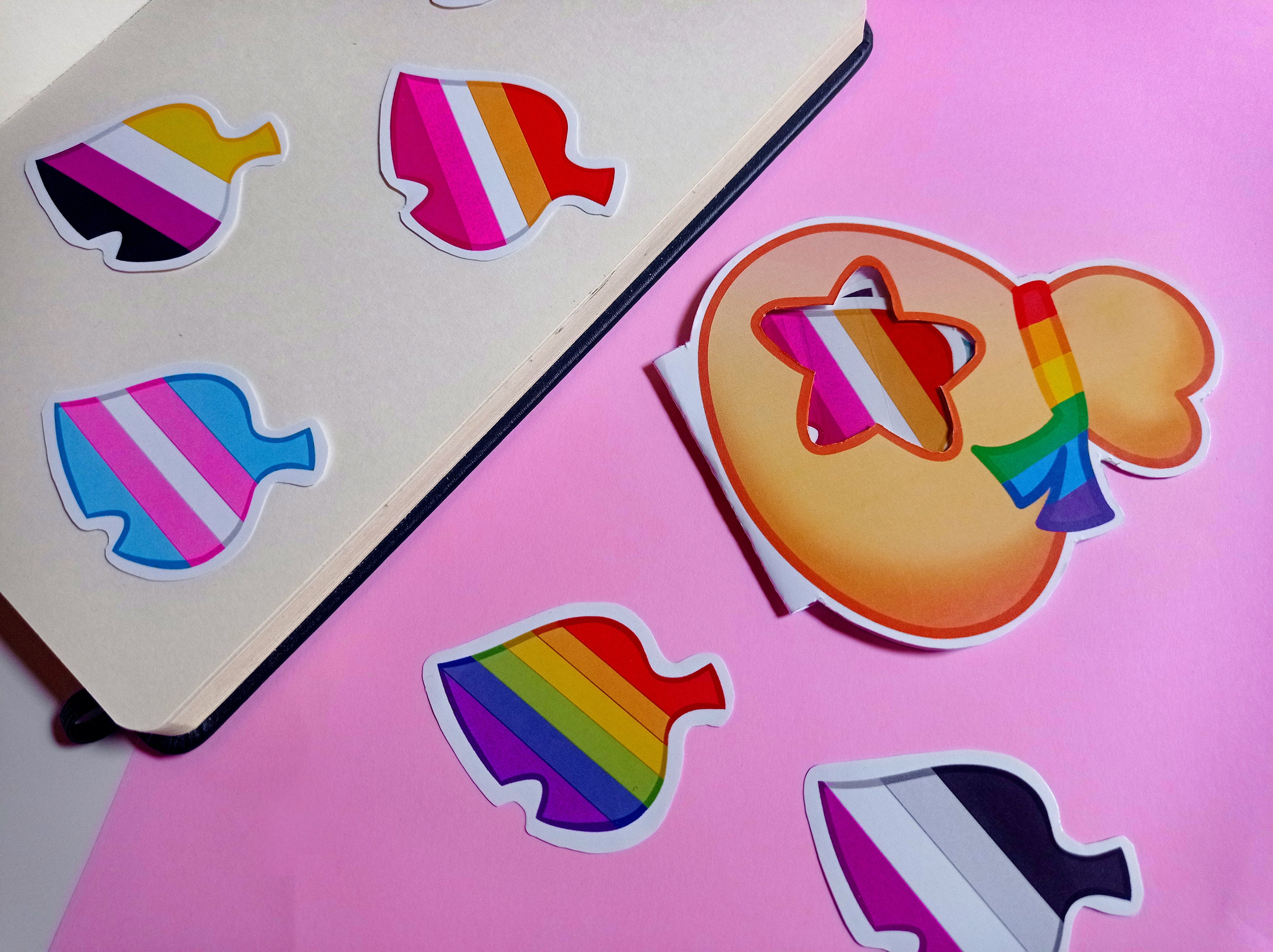 Animal Crossing X LGBT Stciker Pack Animal Crossing Stickers - Etsy UK