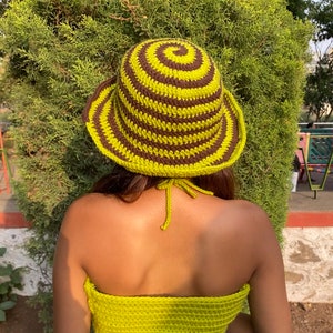 Spiral Bucket Hat Crochet Pattern - NOT PHYSICAL PRODUCT - Etsy