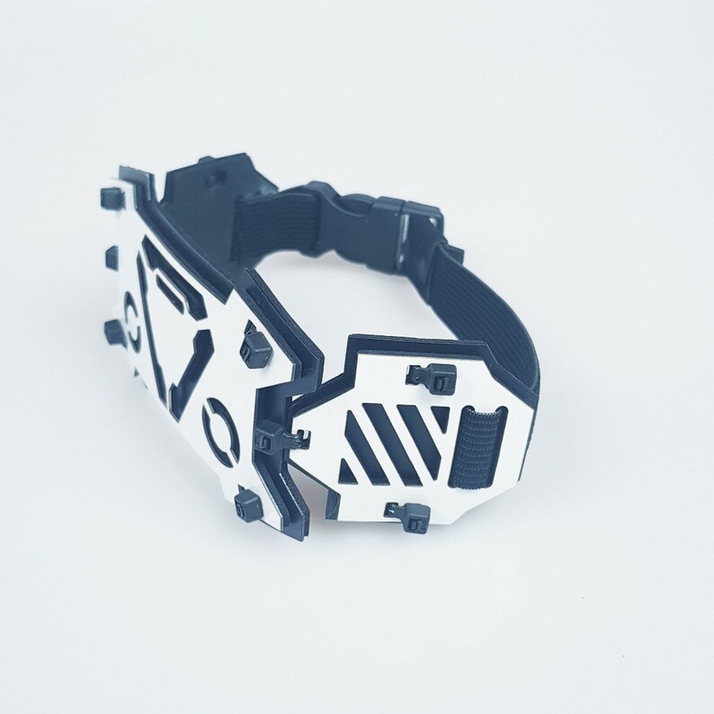 Stylist Techwear Armband/ Neck Cover Collar, Tactical Headband ...