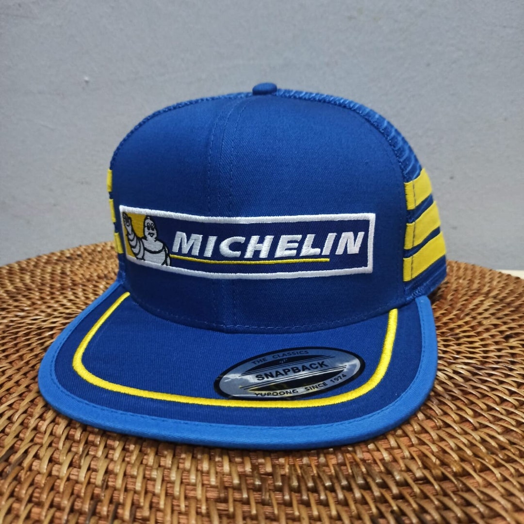 Vintage Custom Michelin 3 Stripe Blue Mesh Rare Old Logo Patch - Etsy