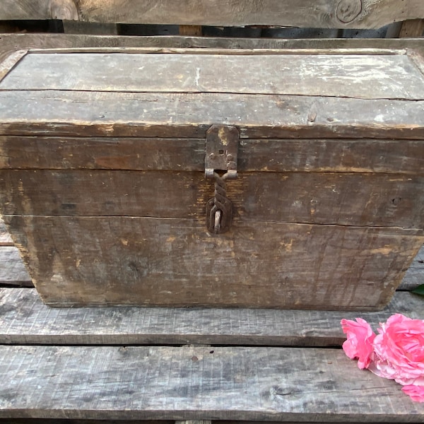 Rustic Wooden Chest - Etsy
