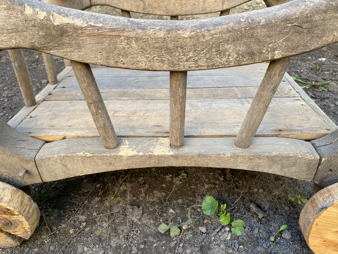 Antique wooden pram Old stroller Ethnic perambulator | Etsy
