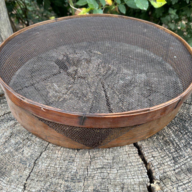 Wooden Sieve - Etsy