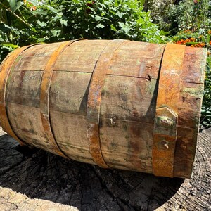 Antique Wooden Barrel - Old Primitive Bowl - Farmhouse - Home Decor ...
