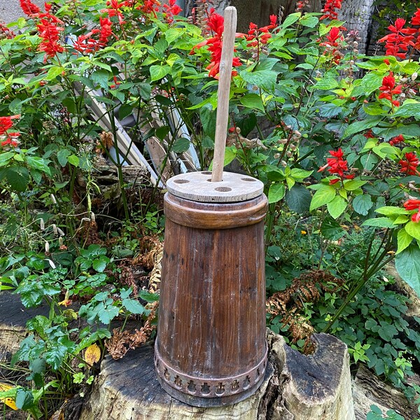 Antique Wooden Butter Churns - Etsy