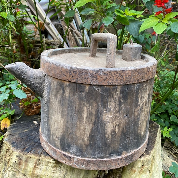 Rustic Bucket - Etsy