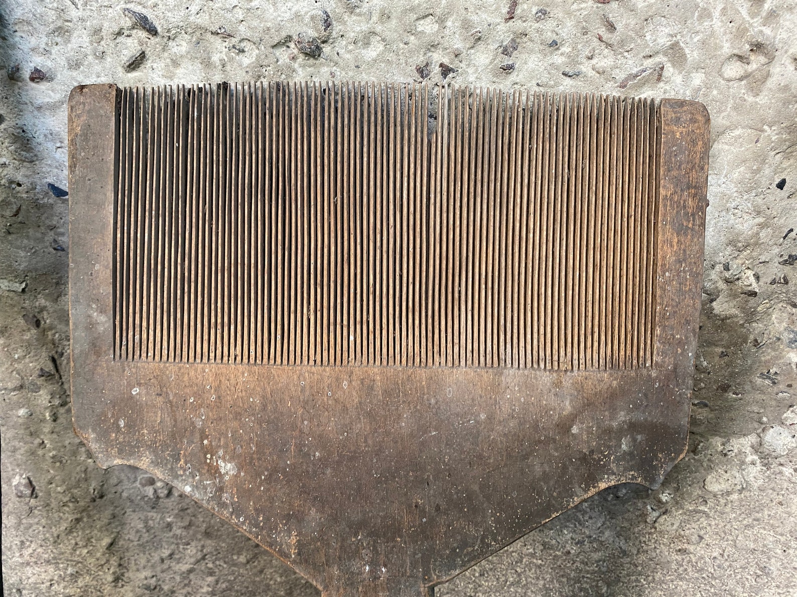 Set of 5 Antique Wool Comb Wooden Carder Wool Farmhouse Home Decor ...