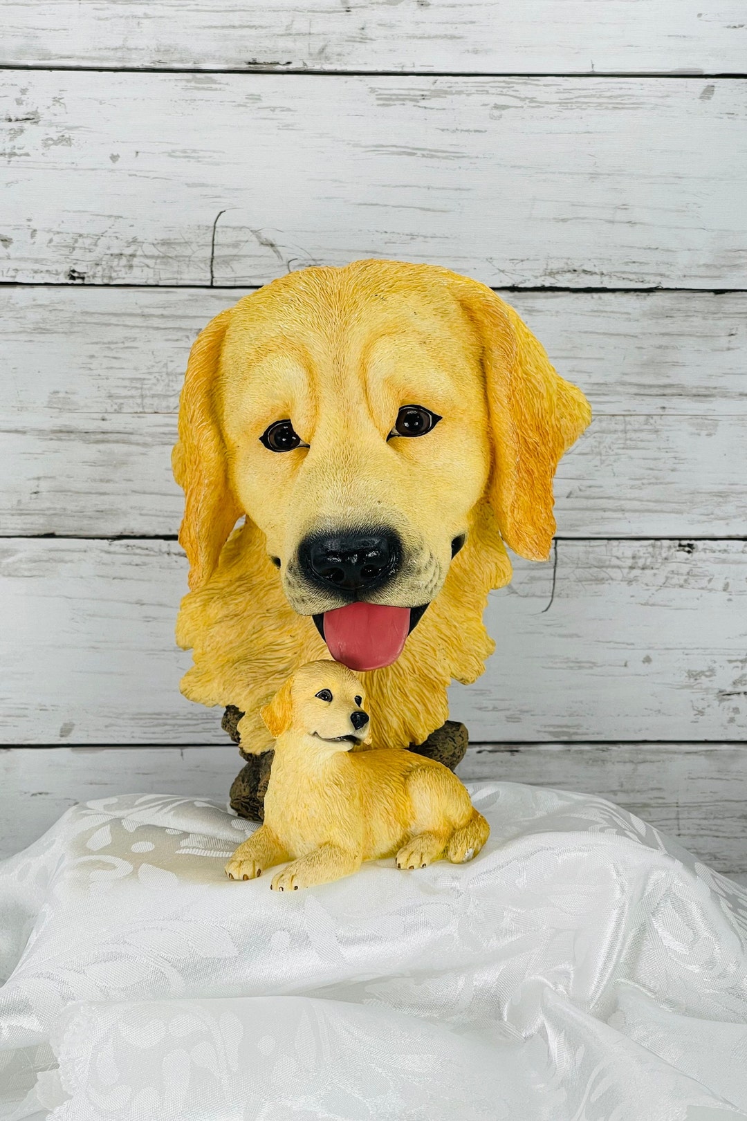 Yellow Labrador Statue - Etsy