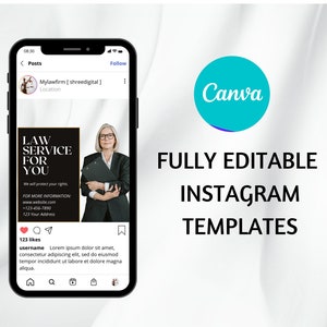 LAWYER TEMPLATE — Instagram Posts Template for Law Office, Attorney ...