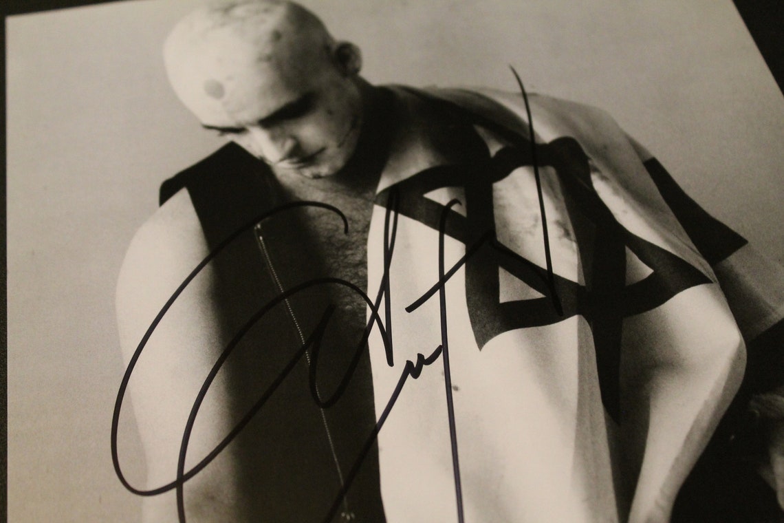 Signed Photo 8X10 - Eric Clayton (saviour Machine) - Etsy
