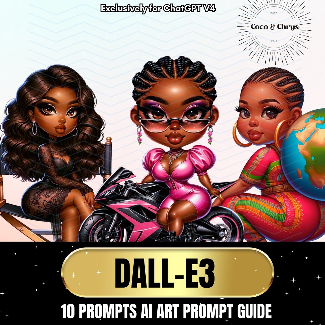 Dall-e3 & Chatgpt V4 Ai Art Prompt Guide 10 Sample Prompt - Etsy Canada