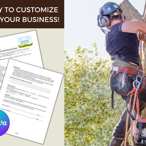 Tree Trimming Contract Template, Tree Removal Service Agreement, Canva ...