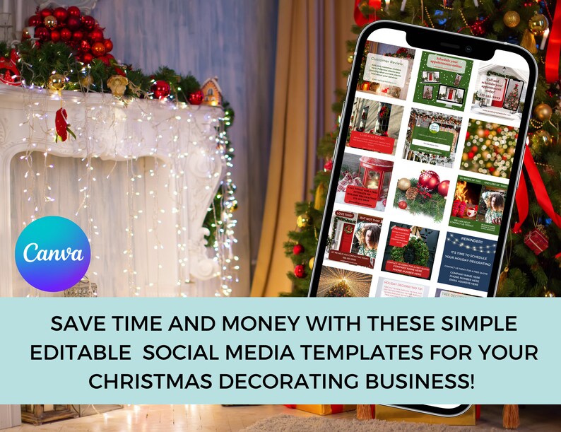 Christmas Decorating Instagram Post, Christmas Tree Decorating, Front ...