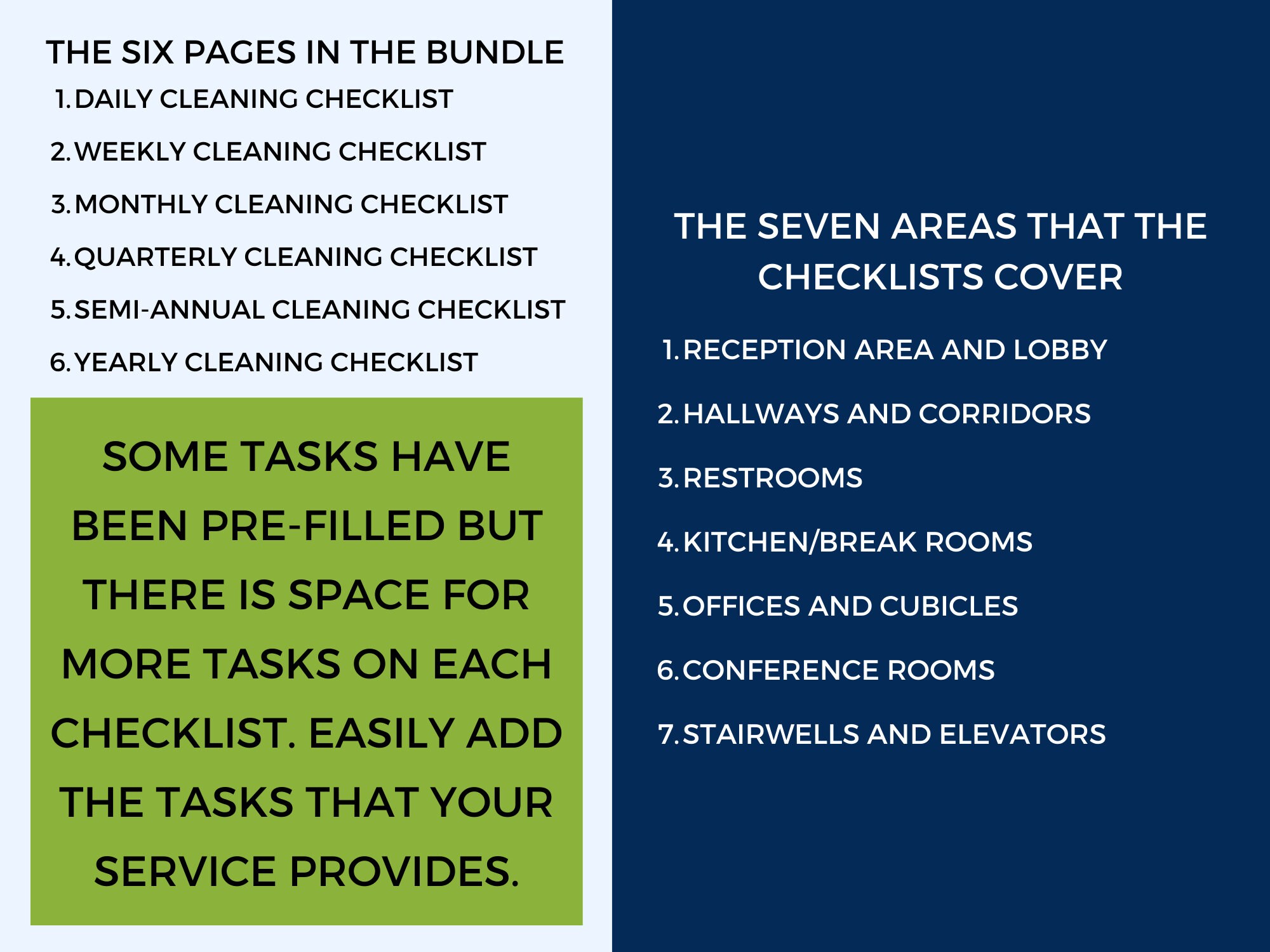 Commercial Cleaning, Cleaning Business Checklist, Office Cleaning ...