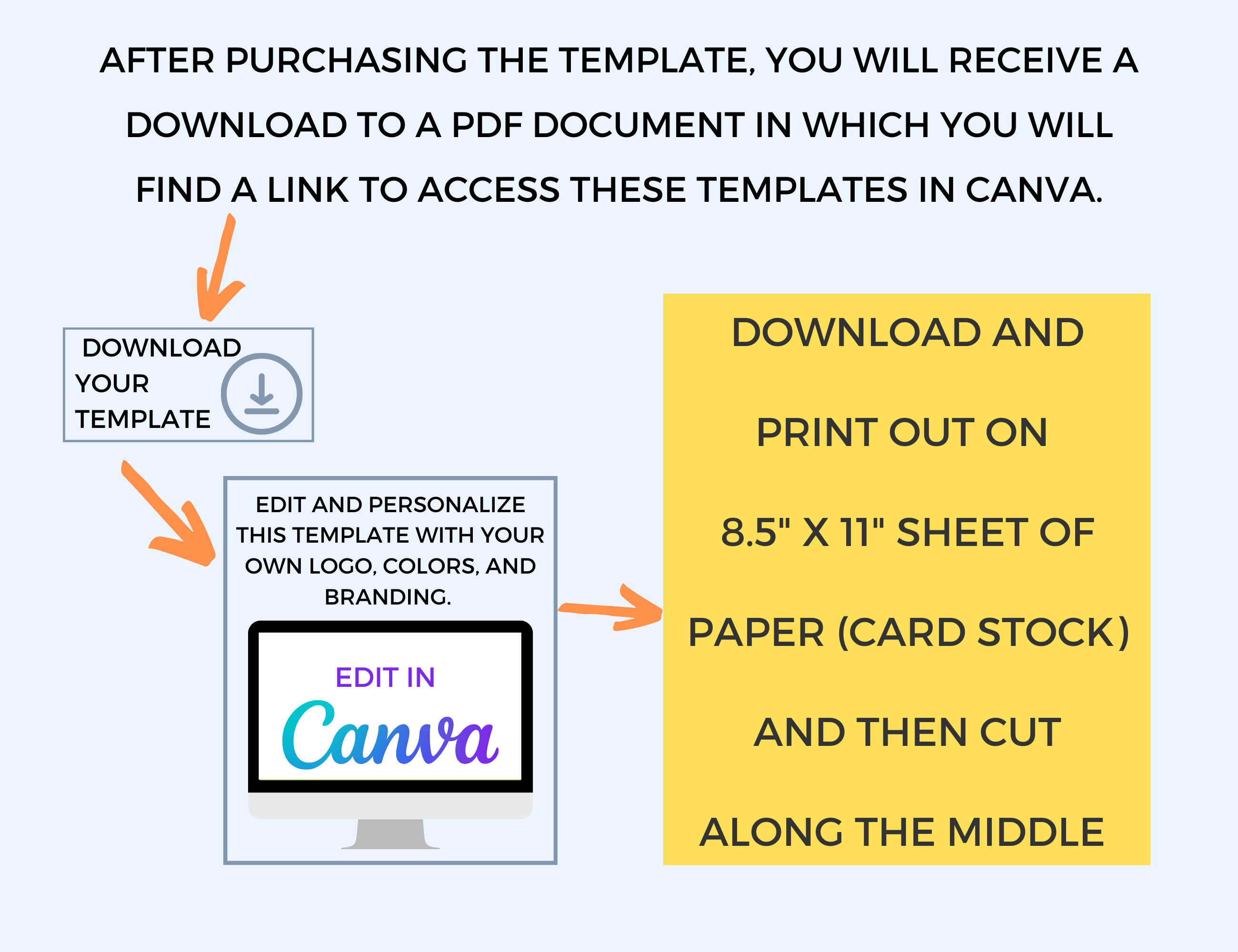 Editable Storm Cleanup Flyer, Storm Clean up Flyer With Tear Offs, Tree ...