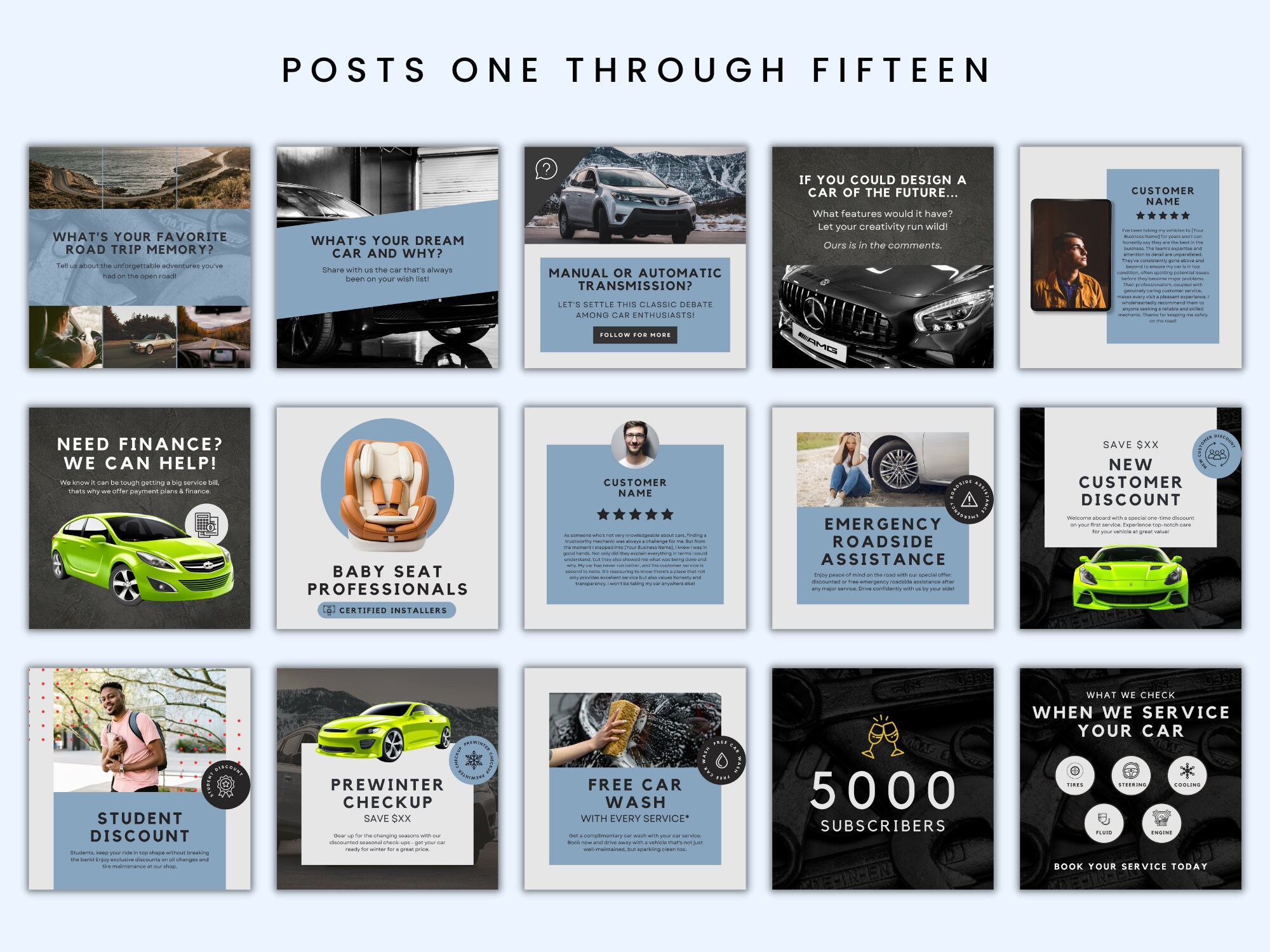 Mechanic Social Media Posts, Car Instagram, Vehicle Information ...