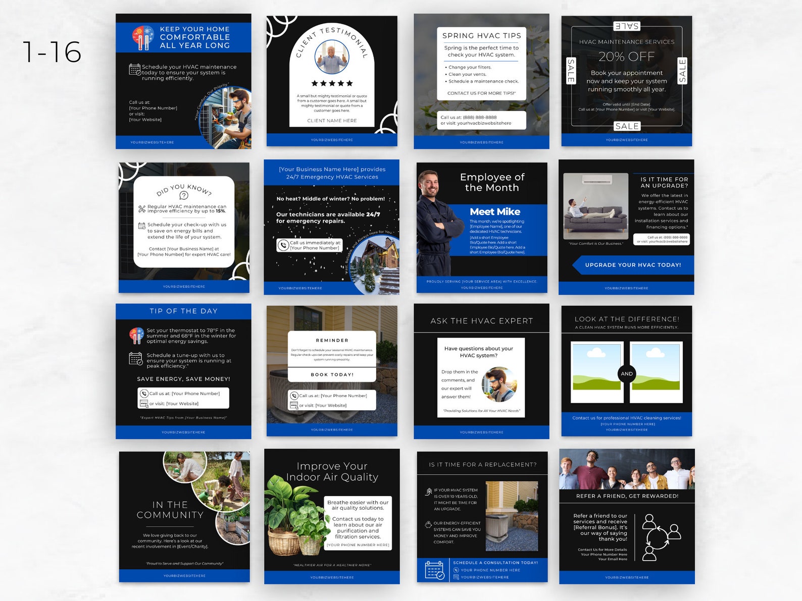 HVAC Social Media, Heating and Cooling Post, Instagram Highlights, HVAC ...