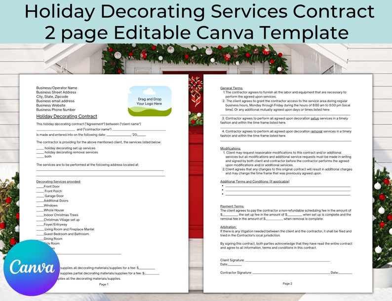 Christmas Tree Decorating, Front Porch Decorating, Holiday Decorating ...