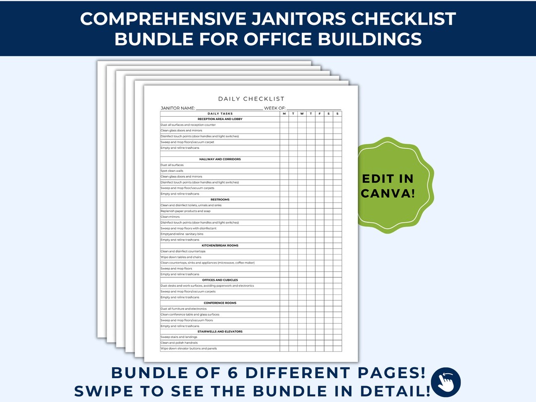 Commercial Cleaning, Cleaning Business Checklist, Office Cleaning ...