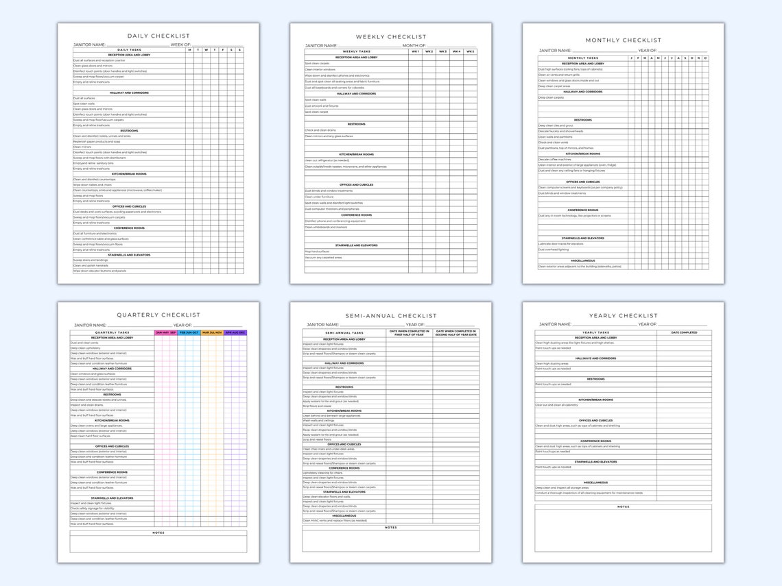 Commercial Cleaning, Cleaning Business Checklist, Office Cleaning ...