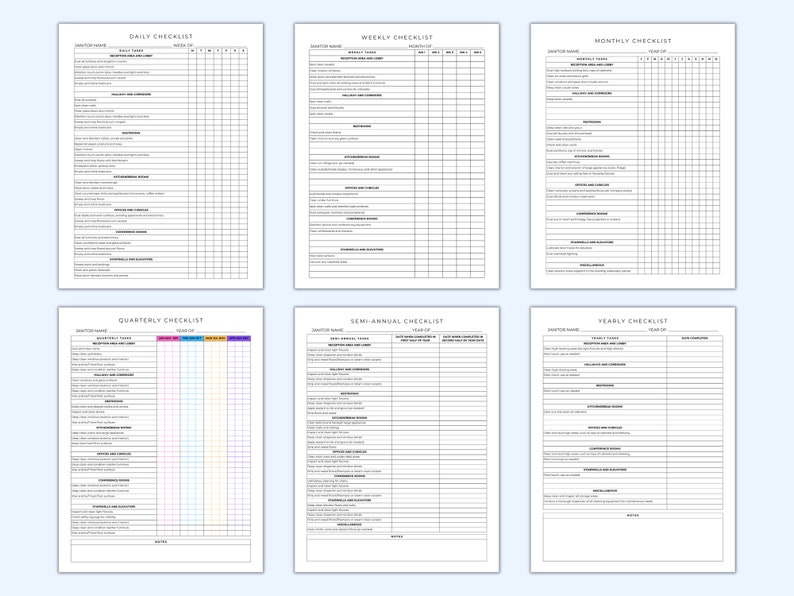 Commercial Cleaning, Cleaning Business Checklist, Office Cleaning ...