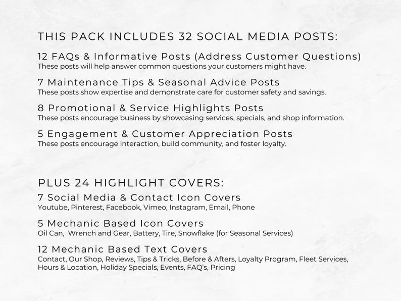 Mechanic Social Media, Instagram Template Mechanic, Car Dealership ...