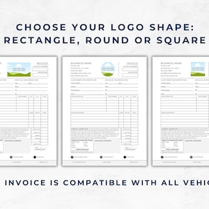 Automotive Invoice Template, Repair Shop Invoice, Mechanic Invoice ...