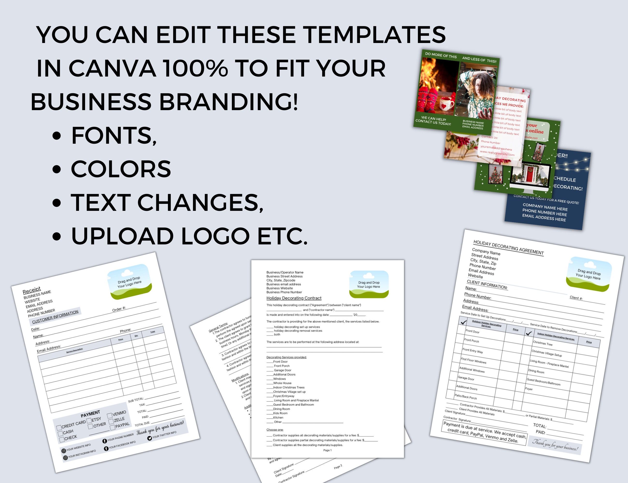 Christmas Tree Decorating, Front Porch Decorating, Holiday Decorating ...