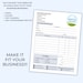 Roofing Business Receipt Template, Contractor Accounting, Rehab Project ...