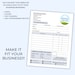 Roofing Business Invoice Template, Contractor Accounting, Rehab Project ...