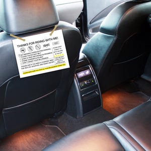 Printable Rideshare Sign, Rideshare Editable Template, Uber Sign, Lyft ...