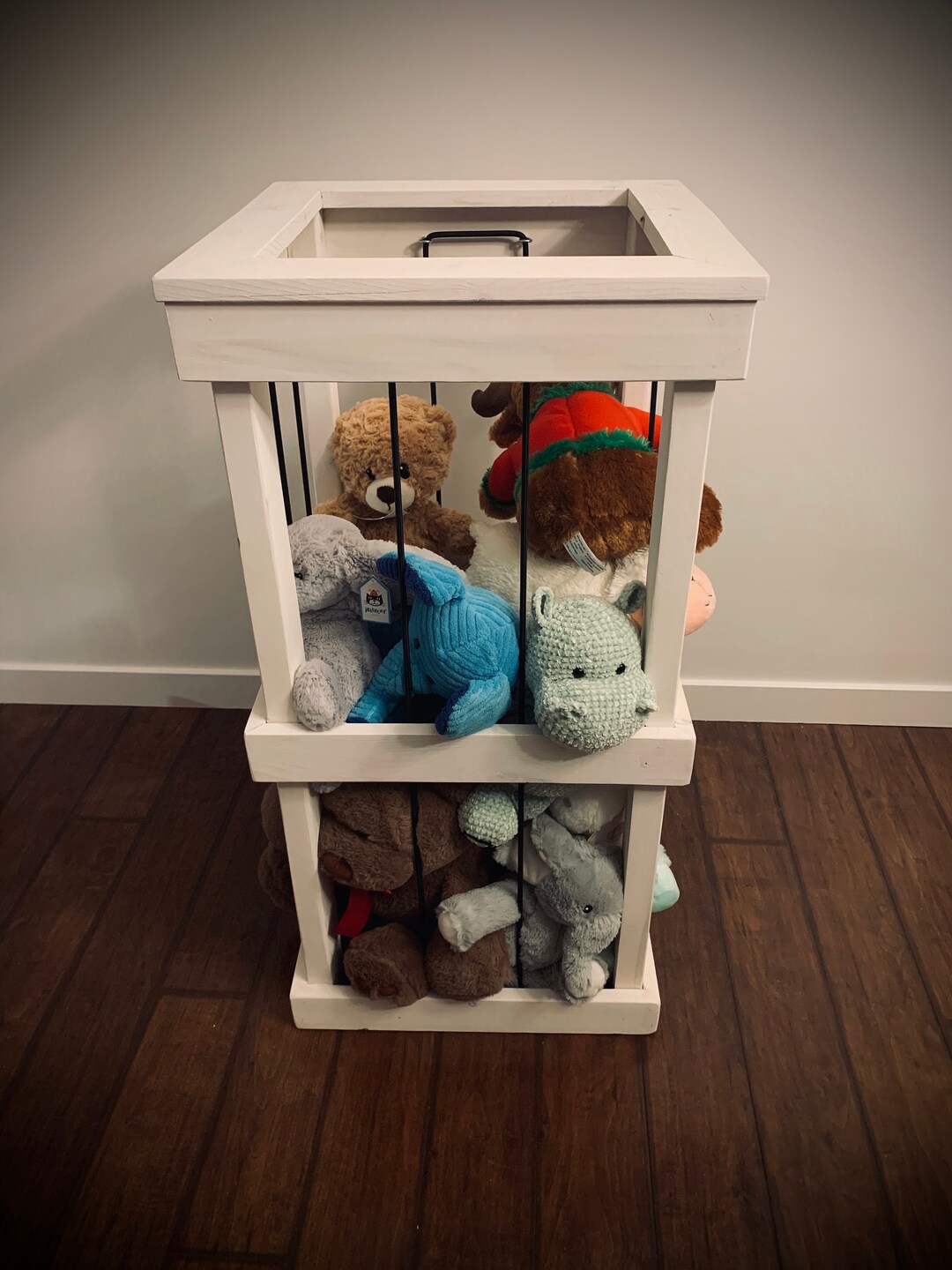 Teddy Zoo. Stuffed Toy Storage. Toy Chest. Toy Box. Gift for Child Age ...